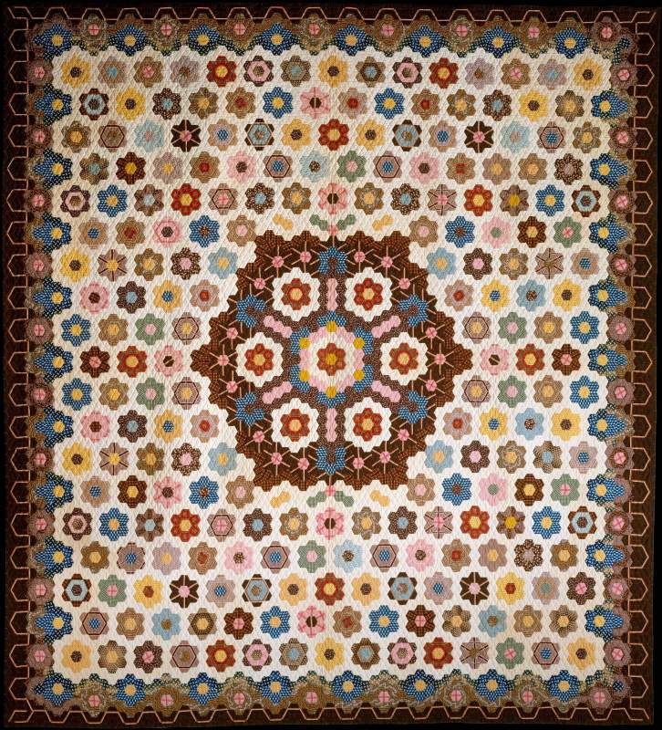 Honeycomb Quilt by Elizabeth Van Horne Clarkson via DailyArt mobile app