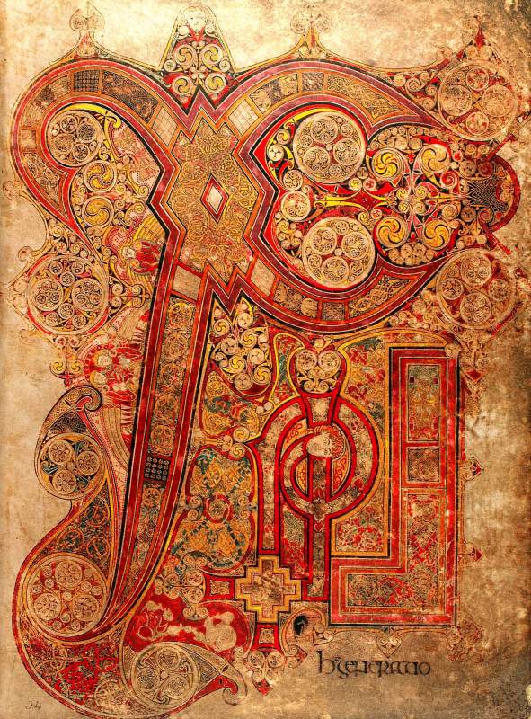 Book of Kells by Unknown Artist via DailyArt mobile app