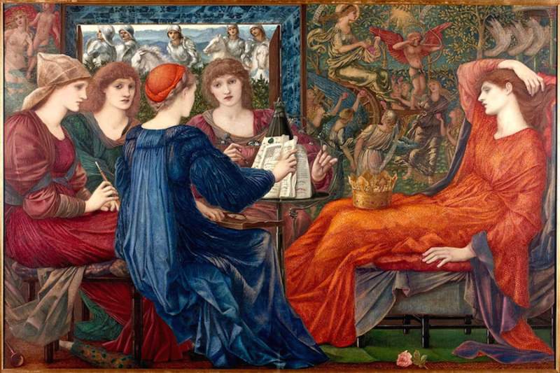 Laus Veneris by Edward Burne-Jones via DailyArt mobile app
