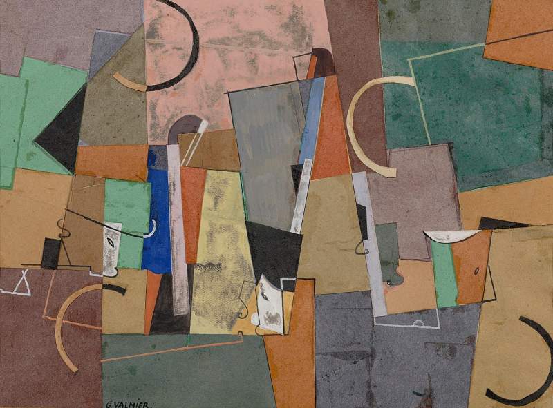 Fuga by Georges Valmier via DailyArt mobile app