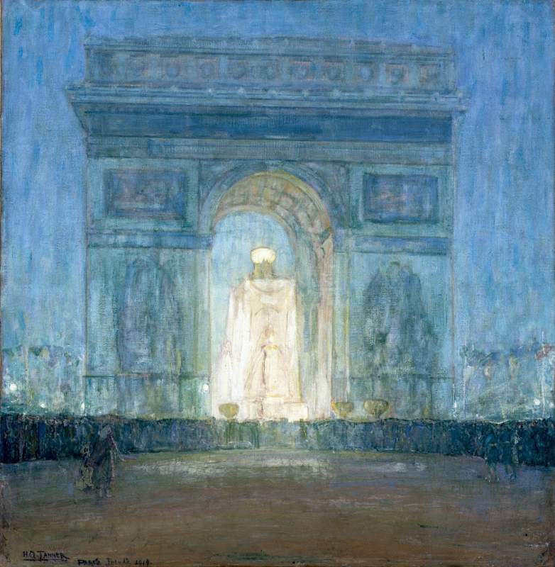 The Arch by Henry Ossawa Tanner via DailyArt mobile app