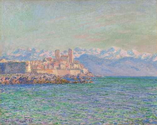 Het Fort van Antibes by Claude Monet via DailyArt mobile app